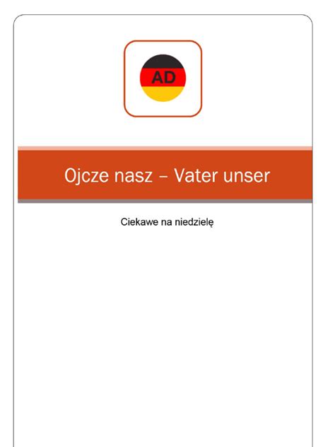 Vater Unser Pdf