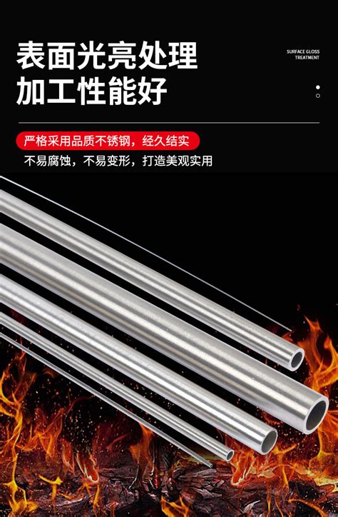 304不锈钢毛细管光亮薄壁圆管直管气路管卡套管退火精密切割管 阿里巴巴