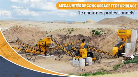 Installations De Concassage Et De Criblage Mega Installations De Concassage Et De Criblage