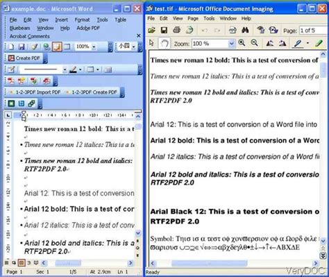 How To Convert Word To Multipage Tif File Verydoc Knowledge Base