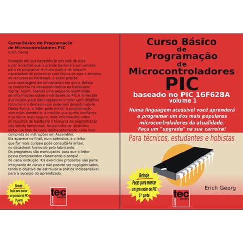 Curso Básico De Programação De Microcontroladores Pic Vol 1 Submarino