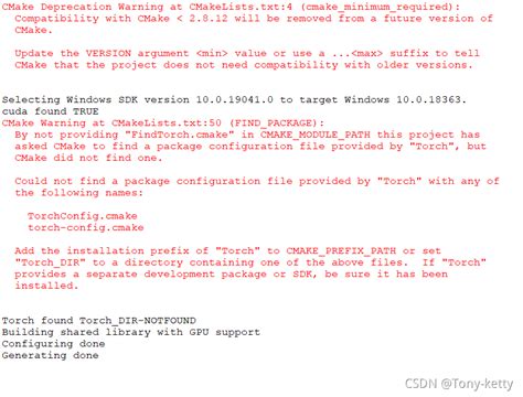 Cmake配置出错，error Inconfiguration Process，preject Files May Be Invalid（已解决）error In Configuration