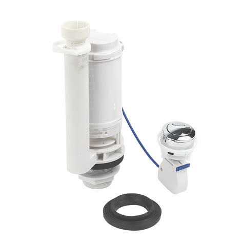 Fluidmaster Pro550 Toilet Cistern Push Button Dual Flush Valve Syphon