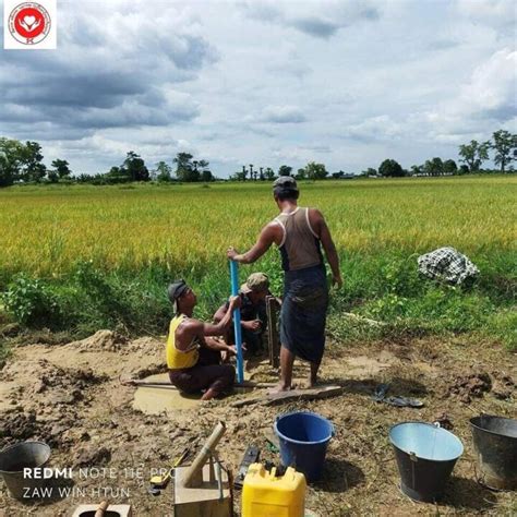 ရွှေဘိုမြို့နယ်ရှိ စစ်ဘေးရှောင် ပြည်သူများကို ရေတွင်း ၂ တွင်း တူးဖော်လှူဒါန်း Khit Thit Media