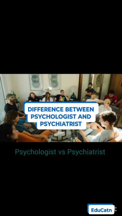 Waseem Shaikh On Linkedin Check Short Video On Difference Between Psychologist And Psychiatrist