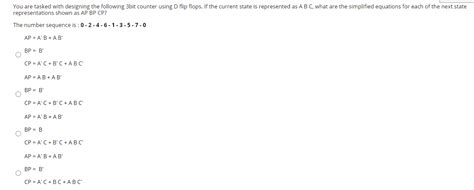 Solved You Are Tasked With Designing The Following Bit Chegg