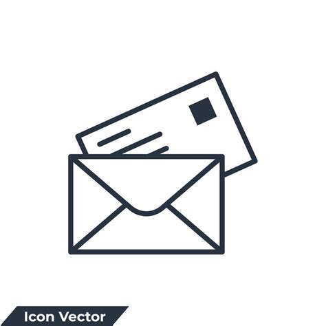 Email Envelope Icon Logo Vector Illustration Message Symbol Template