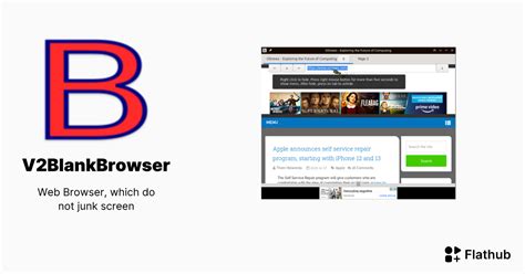 I-install ang V2BlankBrowser sa Linux | Flathub