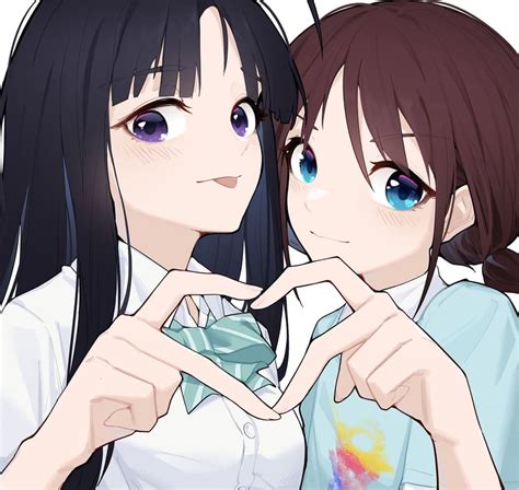 Iseri Nina And Awa Subaru Girls Band Cry Drawn By Yun Cao Bing Danbooru