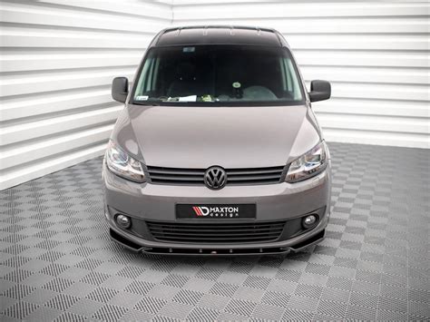 Front Splitter Vw Caddy Mk 3 Facelift 2010 2015 Maxton Design Uk