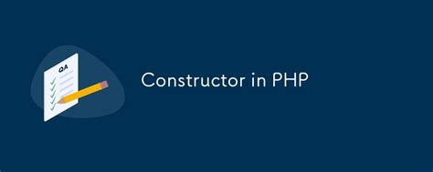 Php 中的建構函數 Php教程 Php中文網 Php 中的建構函數 Php教程 Php中文網
