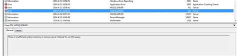 Inet Crashes Randomly With Sql 2008sql 2008 R2 Schneider Electric Community