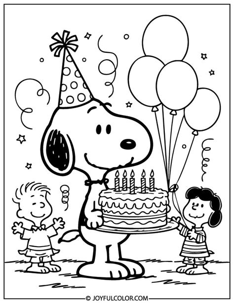 18 Free Printable Snoopy Coloring Pages For All Ages