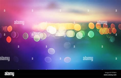 Blur Bokeh Lights Stock Photo Alamy
