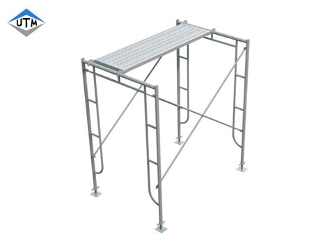 Customized Building Construction Steel Scaffolding Frame Walkthrough