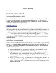 Module 6 Assignment Online Docx Module 6 Assignment Points 11 Task This Week S Assignment