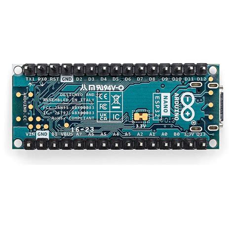 Arduino Nano Esp32 Z Letvicami Italija 3dsvet Eu Arduino Spletna Trgovina Spletna Trgovina