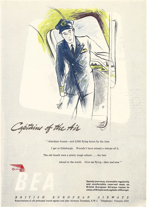 When Flying Was Fun Boac Airline Adverts From The 40s 50s And 60s