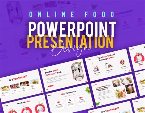 Food PowerPoint Presentation Design Behance