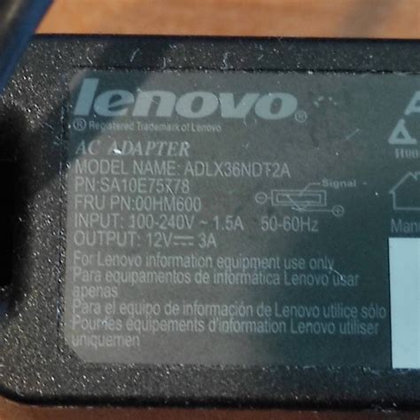 Lenovo Thinkpad Tablet Charger Ac Adapter Computers Tech Parts Accessories Chargers On
