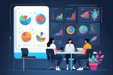 Premium Photo Illustration Of Babes Using AI Algorithms To Analyze Patterns In Genetic Data