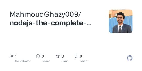 Github Mahmoudghazy009nodejs The Complete Guide