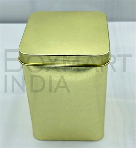 Tin Box Plain Rectangular Tin Box Manufacturer From Sonipat