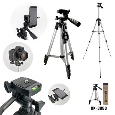 Tripod Dk3888 Portable Foldable Camera Mobile Tripod With Bluetooth