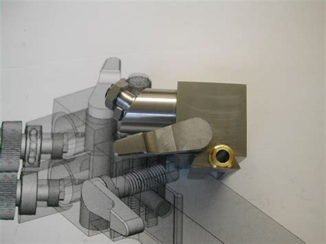 Cut Knurling Tool Final Assembly Toms Maker Site