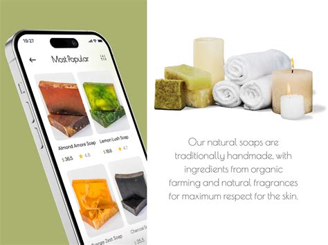 Organic Soap Shop Ecommerce Website Uiux Behance