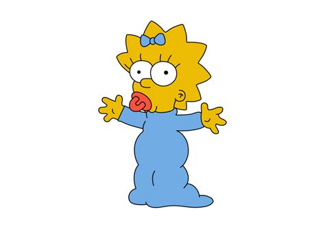 Maggie Simpson Vector