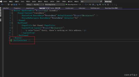 Ant Design Of Blazor 教程 从0 1搭建 3环境搭建antblazor教程 Csdn博客