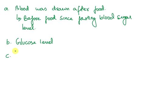 Solved Wbc Rbc Glucose And Electrolyte Tests Are Ordered For A Patient The Phlebotomist Is
