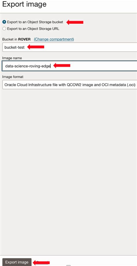 在 Oracle Roving Edge Infrastructure 和 Oracle Compute Cloudcustomer 上使用