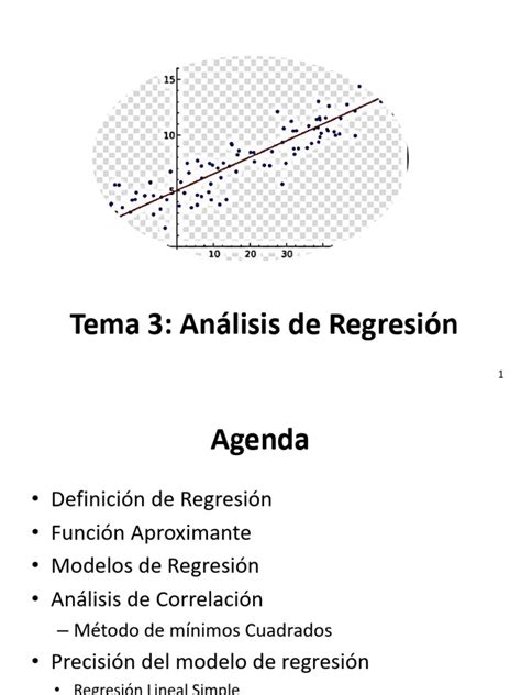 3 Tema 3 Regresion Pdf Regresión Lineal Análisis De Regresión