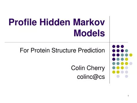 ppt profile hidden markov models powerpoint presentation free