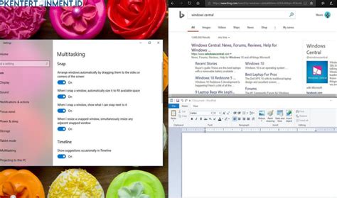 Cara Menggunakan Fitur Snap Assist Di Windows 10 Pkentertainment