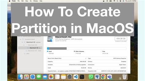 How To Create Partition On Mac Pc Macos Macbook Pro Macbook Air Mac Mini 2024 Youtube
