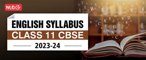 Cbse Class 11 English Syllabus 2023 24 Mtg Blog