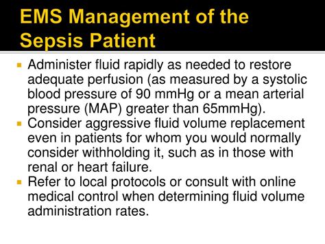 Ppt Ems And Sepsis Management Powerpoint Presentation Free Download