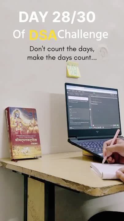 Ashish Kumar On Linkedin Day 2830 Of 30 Days Dsa Challenge ️ Code Help Lakshay Kumar Love Babbar