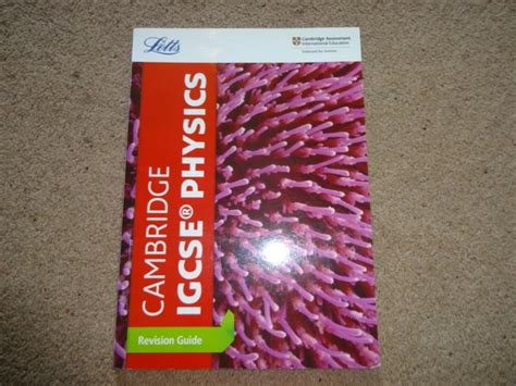 Cambridge Igcse Physics Revision Guide Letts Cambridge Igcse £299