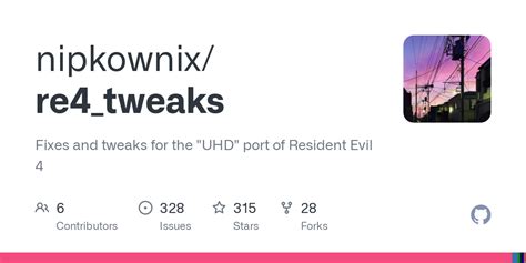 releases · nipkownix re4 tweaks · github