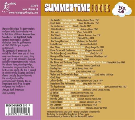 Various Artists Summertime Scorchers Vol3 Cd Va Muziek
