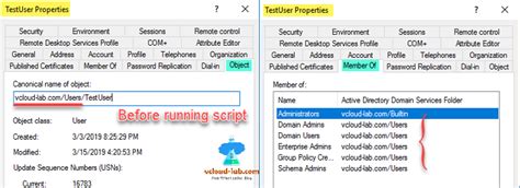 Powershell Active Directory Sync Group Membership From One User To Another User And Move To Ou