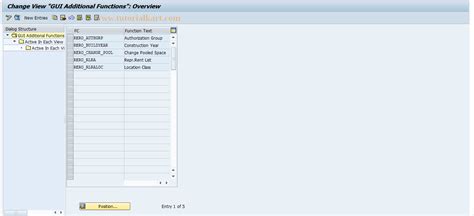 REBDRO SAP Tcode RO CUA Additional Functions