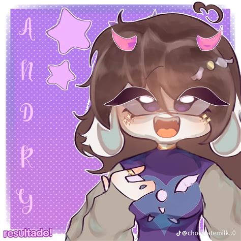 Andry La Cabrita 💜 Dibujos Animados Bonitos Garabatos Lindos Arte