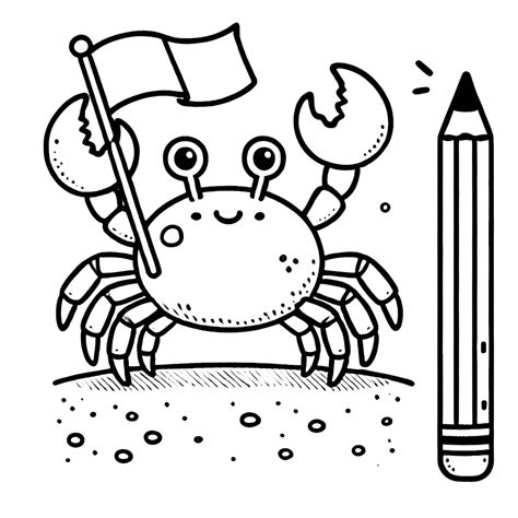 52 Coloriage Crabe Gratuit Plonge Dans Locéan Des Couleurs
