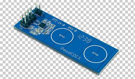 Microcontroller Pmod Interface Electronics Electronic Component Sensor PNG Clipart Capacitance