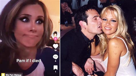 Tommy Lees Wife Mocks Pamela Anderson On Tiktok Is Shamed Into Deleting